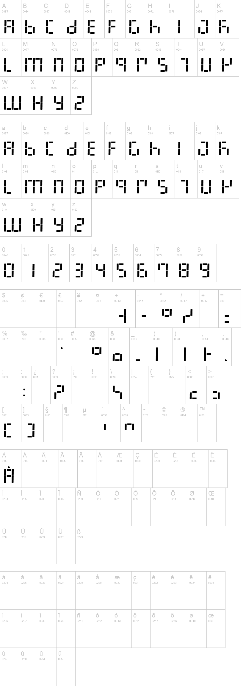 LED Digital 7 Font | dafont.com LED Digital 7 Font | dafont.com